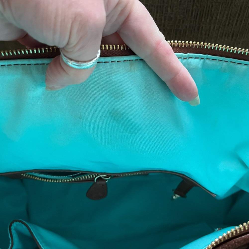 Huge Lily Jade Meggan Convertible Diaper Bag Gem